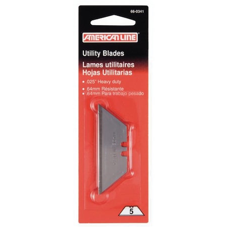 American Safety Technologies Heavy Duty .025 In. 2-Notch Utility Razor ...
