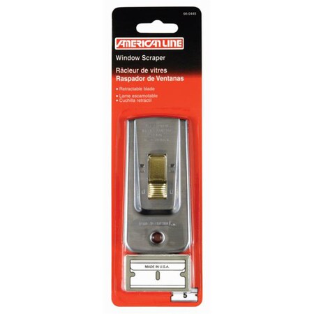 American Safety Razor Deluxe Heavy Duty Window Scraper, 5 Bl ASR66-0445 ...
