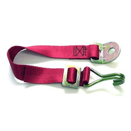 Universal Display & Fixtures Co Red Nylon Tire Strap 98355 | Zoro