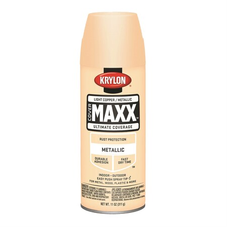 Krylon Covermaxx Paint+Primer; Copper; 12 oz. Aerosol 9366 | Zoro