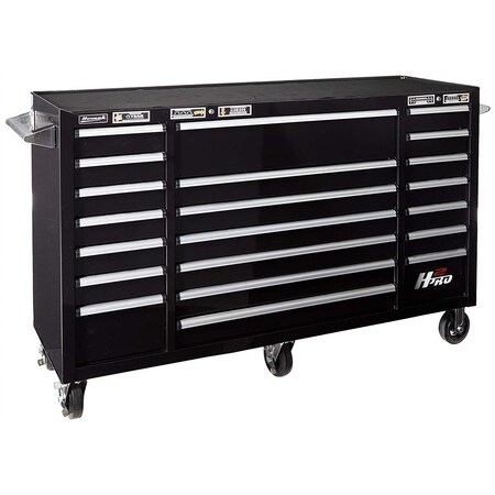 Homak Homak Mfg. H2PRO Series 72 in. 10-Drawer Top Chest, Black ...