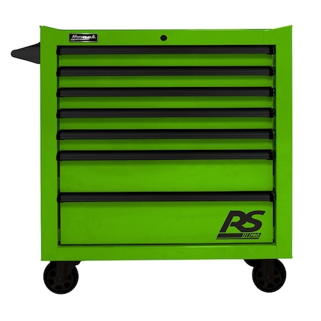 Homak Homak Mfg. 36 in. RS PRO 7-Drawer Roller Cabinet with 24 in ...