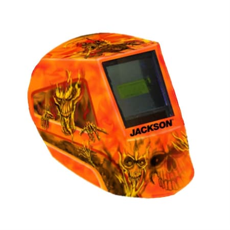 Jackson Safety Variable Weld Helmet, Hellfire JCK47101 | Zoro