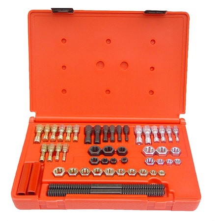 Lang Tools Fractional SAE and Metric Thread Restorer 48-Piece Kit 971 ...