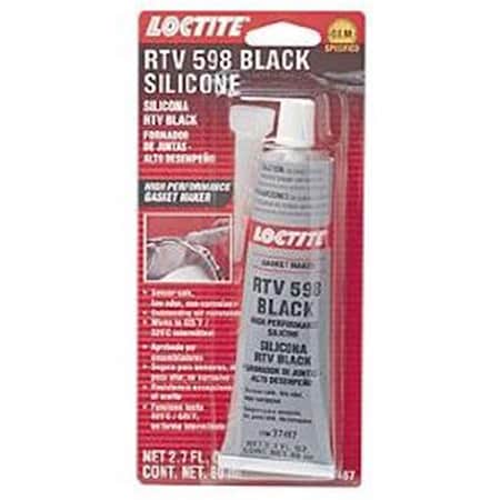 Loctite RTV 598 Black High Performanc 491985 | Zoro