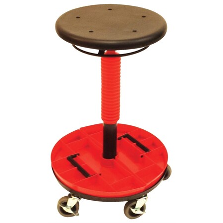 Lds Industries Mechanics Stool with Removable Tray - High 1010312 | Zoro