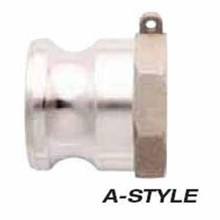 Milton Style-A - 2 1/2" FNPT x Male Adapter 2001-6 | Zoro