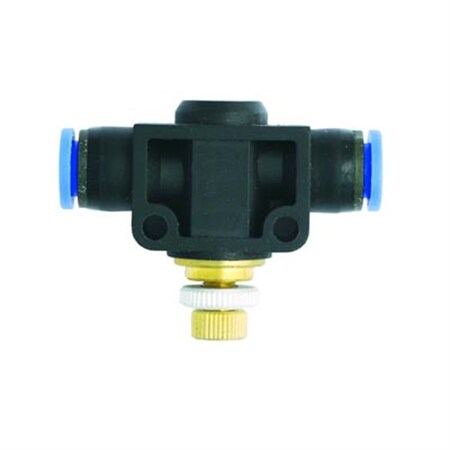 Milton Union Str Speed/Flow Contr, Tube 1/4" OD 2212-1 | Zoro