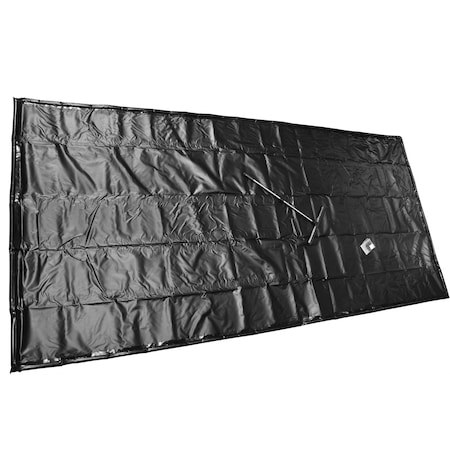 Mountain Commercial Grade Containment Mat Floor Guard With Squeegee ...