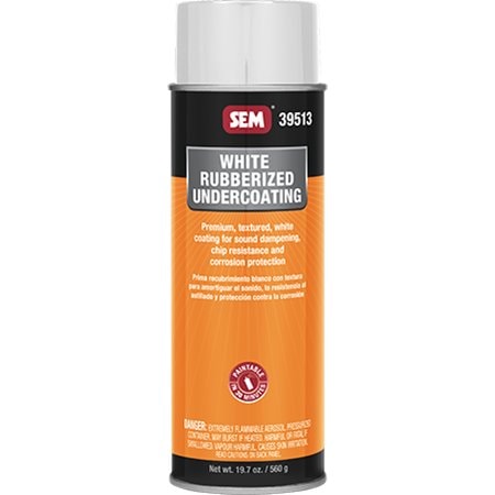 Sem Paints White Rubberized Undercoating 39513 | Zoro
