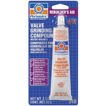 Permatex Valve Grinding Compound Each, 80037-CAN 80037-CAN | Zoro
