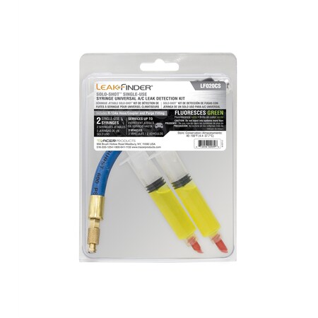 Spectronics/Tracer Solo-Shot Universal A/C Leak Detection Kit LF020CS ...