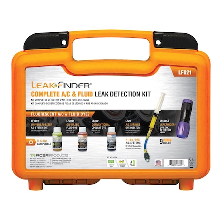 Spectronics/Tracer A/C And Fluid Leak Detection Kit LF021 | Zoro