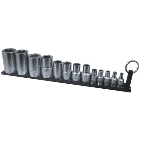 Vim Tools 13-Piece Torx Plus EP Sockets on Black Magrail TMS-VSEP | Zoro