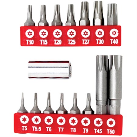 Performance Tool 16 pc Star Bit Set 1416 | Zoro