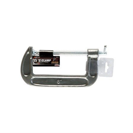 Performance Tool 6" C-Clamp, Heavy Duty Malleable Iron W214C | Zoro
