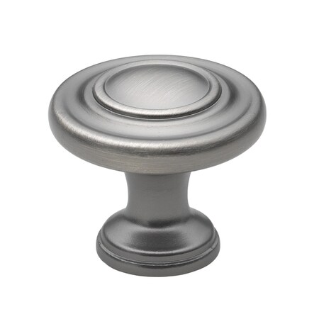 Gliderite Hardware 1-1/4 in. Pewter Rippled Cabinet Knob, 5PK 5415-BP-5 ...