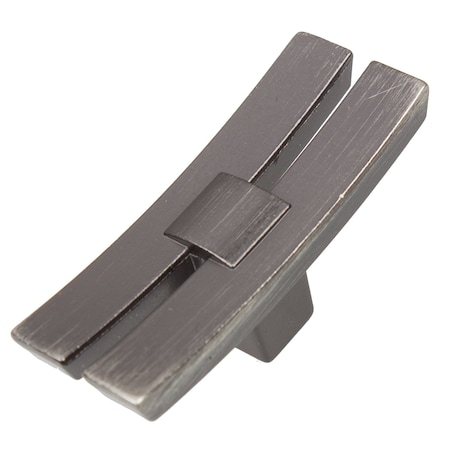 Gliderite Hardware 1-7/8 in. Pewter Dual Bar Cabinet Knob, 5PK 5742-BP ...