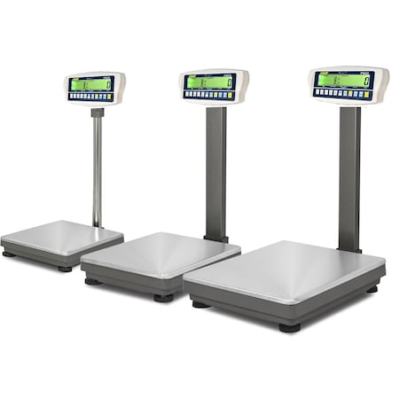 Uwe 150 lb, .01 lb, Counting Bench Scale, 16x20" Base, Remote Base ...