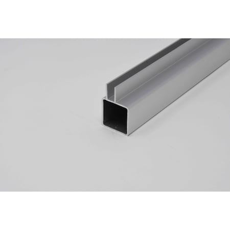 Eztube Extended Captive Fin Extrusion for 1/4in Panel Panel White, 94in ...