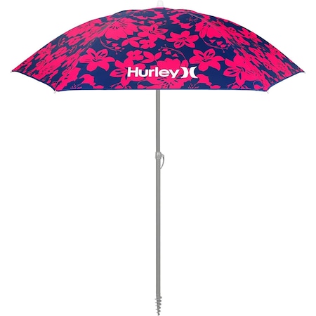Hurley 7' Umbrella, KO Floral, Navy UMB7HRKONV | Zoro