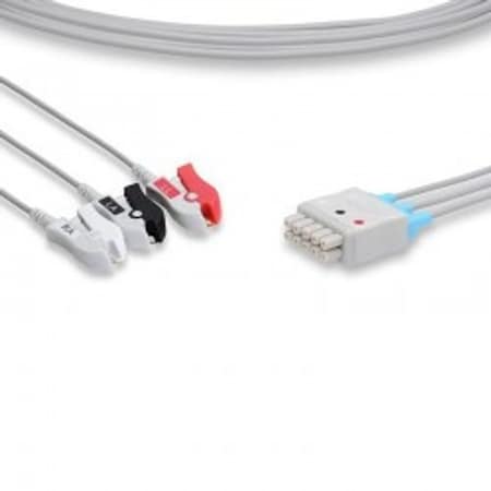 Ilc Replacement for GE Healthcare Mac-lab 3 Lead Clip ECG Lead Wire MAC ...