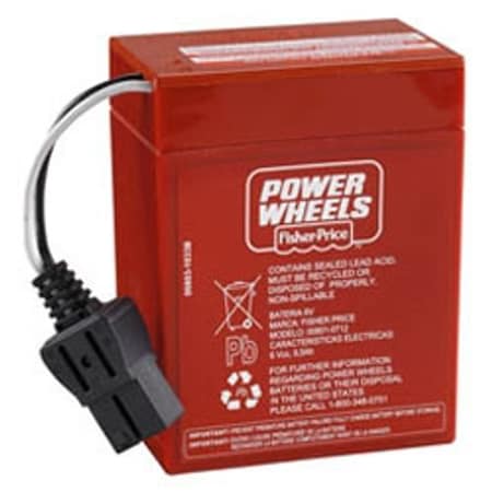 Ilc Replacement for Fisher Price Snake Bite Power Wheels Battery SNAKE ...