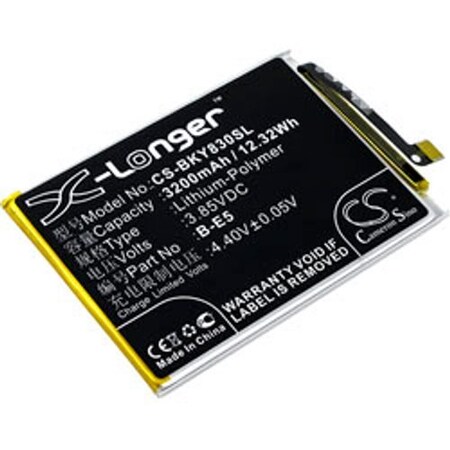 Ilc Replacement for BBK B-e5 Battery B-E5 BATTERY BBK | Zoro