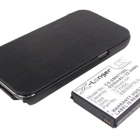 Ilc Replacement for Samsung Galaxy Note II LTE 64gb Battery GALAXY NOTE ...