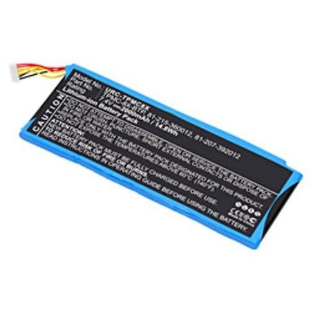 Ilc Replacement for Crestron Tpmc-4xg Touchpanel Battery TPMC-4XG ...