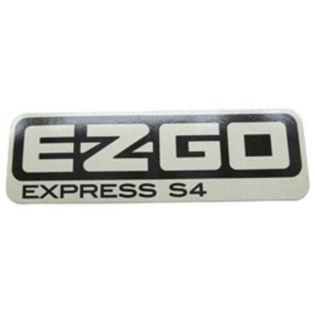 Ilc Replacement for Ezgo / Cushman / Textron Logo Decal, express S4 ...