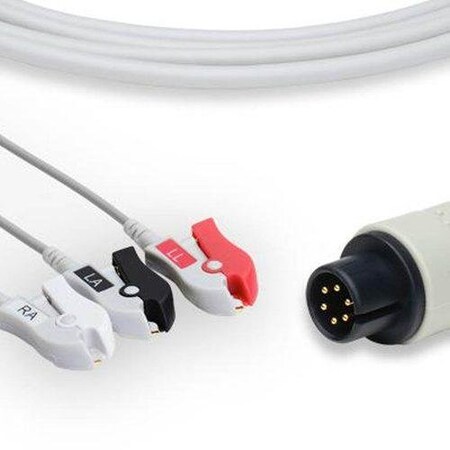 Ilc Replacement for Siemens Acuson X300 Direct-connect ECG Cables Pinch ...