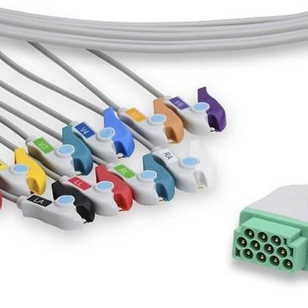 Ilc Replacement for Marquette Cath-lab Direct-connect EKG Cables Pinch ...