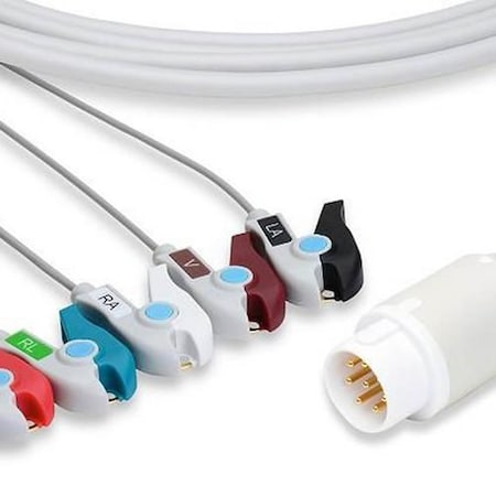 Ilc Replacement for Philips MC Defibrillator Direct-connect ECG Cables ...