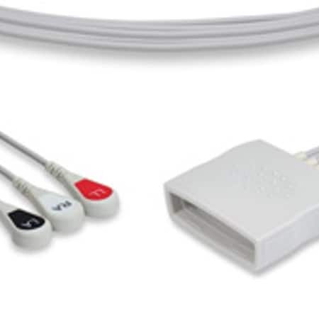 Ilc Replacement for Philips Mx40 ECG Telemetry Leadwires MX40 ECG ...