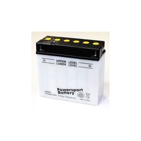 Ilb Gold Motorcycle Battery, Replacement For Yuasa, 51913 Battery 51913 ...