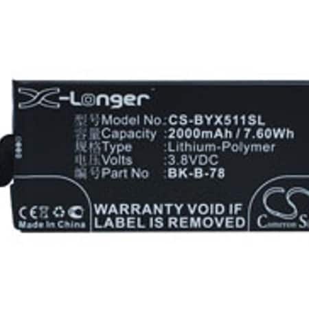 Ilc Replacement for BBK Bk-b-78 Battery BK-B-78 BATTERY BBK | Zoro