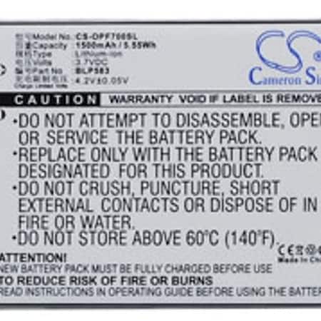 Ilc Replacement for Oppo 1105 Battery 1105 BATTERY OPPO | Zoro