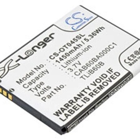 Ilc Replacement for Alcatel 5044r Battery 5044R BATTERY ALCATEL | Zoro