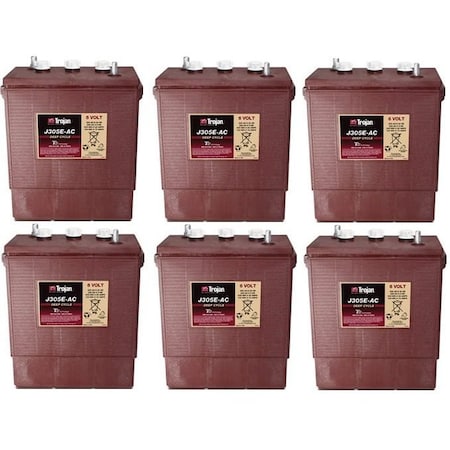 Trojan J305E-AC-6-PACK Battery J305E-AC-6-PACK | Zoro