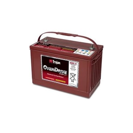 Trojan Trojan OVERDRIVE-31-AGM Battery OVERDRIVE-31-AGM | Zoro