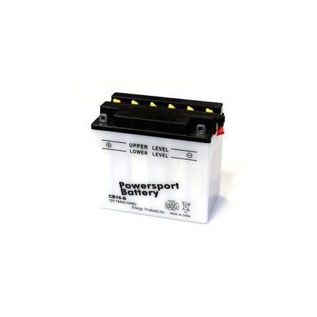 Ilb Gold Motorcycle Battery, Replacement For Yuasa, Yb16-B Battery YB16 ...