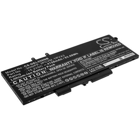 Ilc Replacement for Dell 3pcvm Battery 3PCVM | Zoro