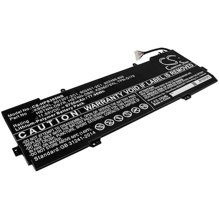 Ilc Replacement For Hp Hewlett Packard Spectre X360 15-Bl112Dx Battery ...