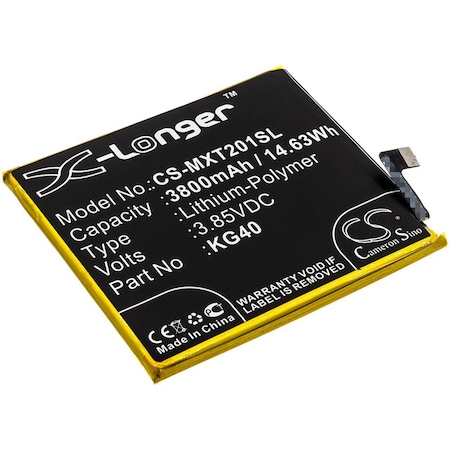 Ilc Replacement for Motorola Kg40 Battery KG40 | Zoro