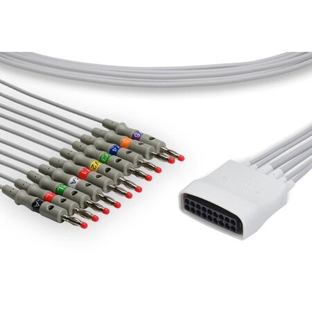 Ilb Gold Replacement For Philips, St80I Ekg Trunk Cables ST80I EKG ...