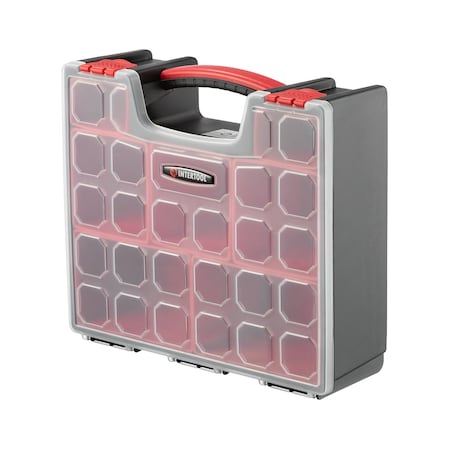Intertool Portable Compartment Box, 7 Compartments, 12.4 in. x 10.6 in ...