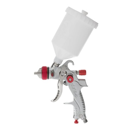 Intertool HVLP Air Spray Gun, 1.3, 1.4, 1.7 mm Air Caps, 600 cc Cup ...