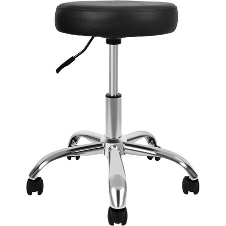 Ipower Round Stool, Black FNCHARSTOOL01B | Zoro