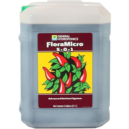 General Hydroponics GH Flora Micro 6 Gallon GL56718135 | Zoro